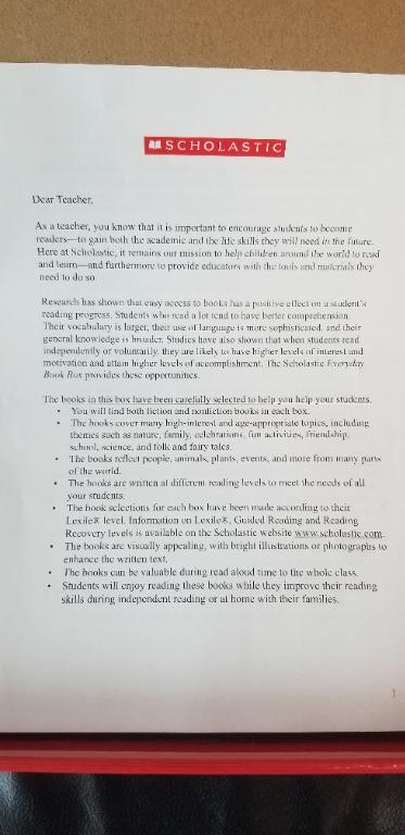 老師推薦小學一英文故事書盒製 Scholastic Everyday Book Box (Teachers' teaching books ...