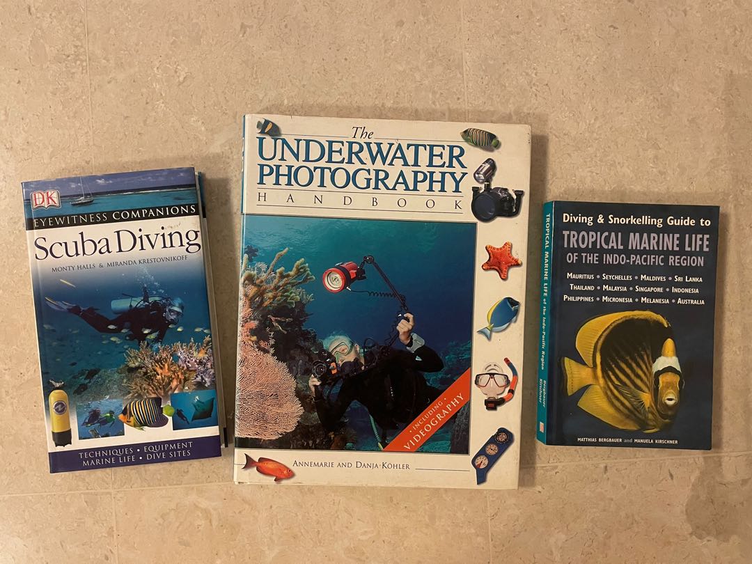 Scuba books - photography / scuba / fish ID, Hobbies & Toys, Books ...