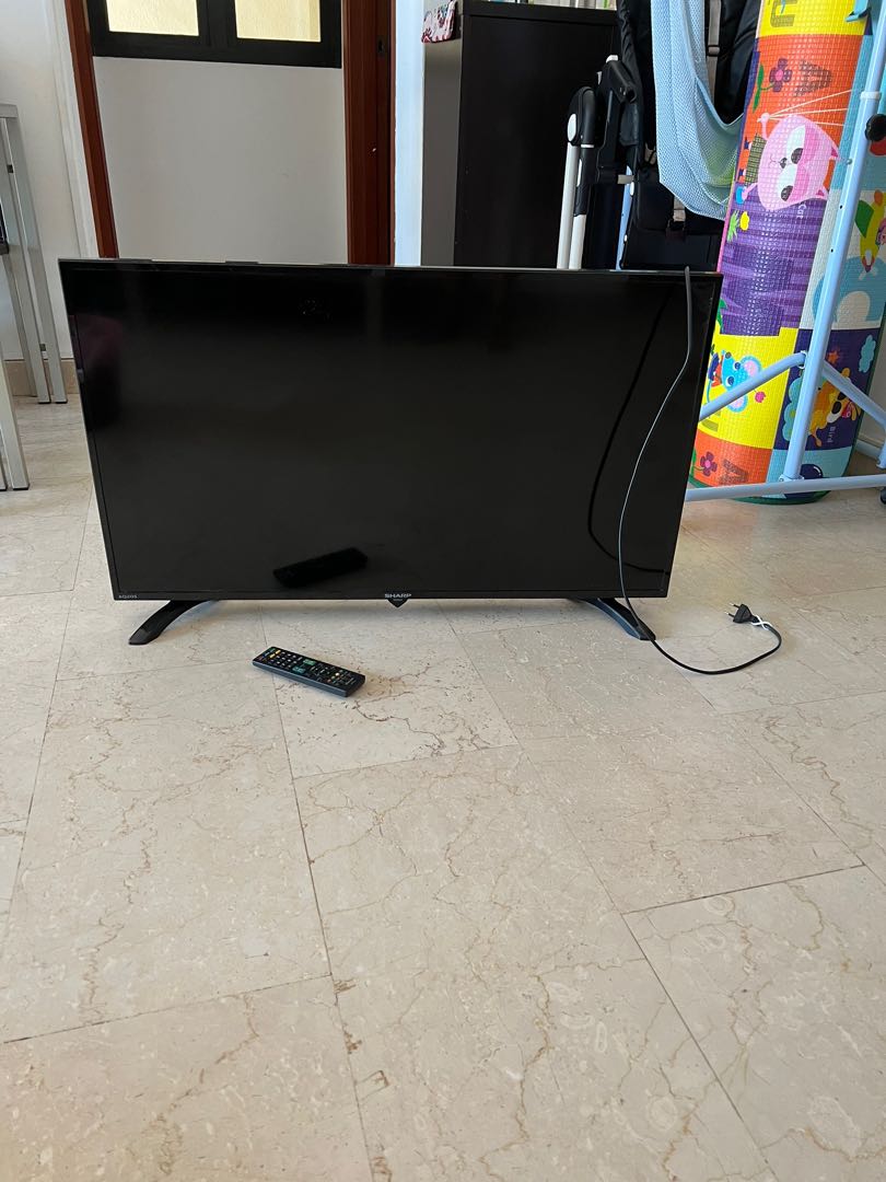 Sharp 40 inch LED TV, TV & Home Appliances, TV & Entertainment, TV on ...