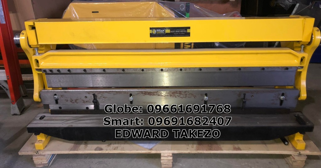 Shear Break and Roll | 3 in 1 Combination Machine, Commercial ...