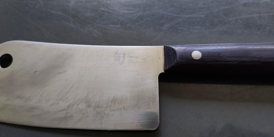 Shun meat cleaver knife, Furniture & Home Living, Kitchenware ...