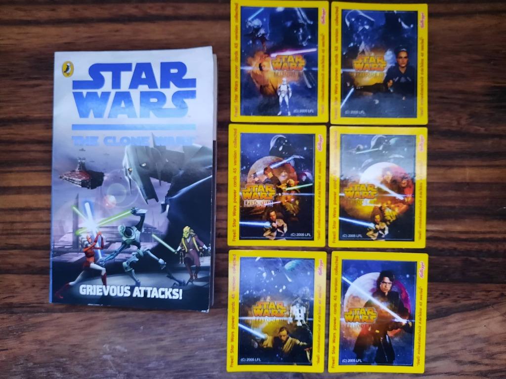Star Wars The Clone Wars: Grievous Attacks!, Hobbies & Toys, Books ...