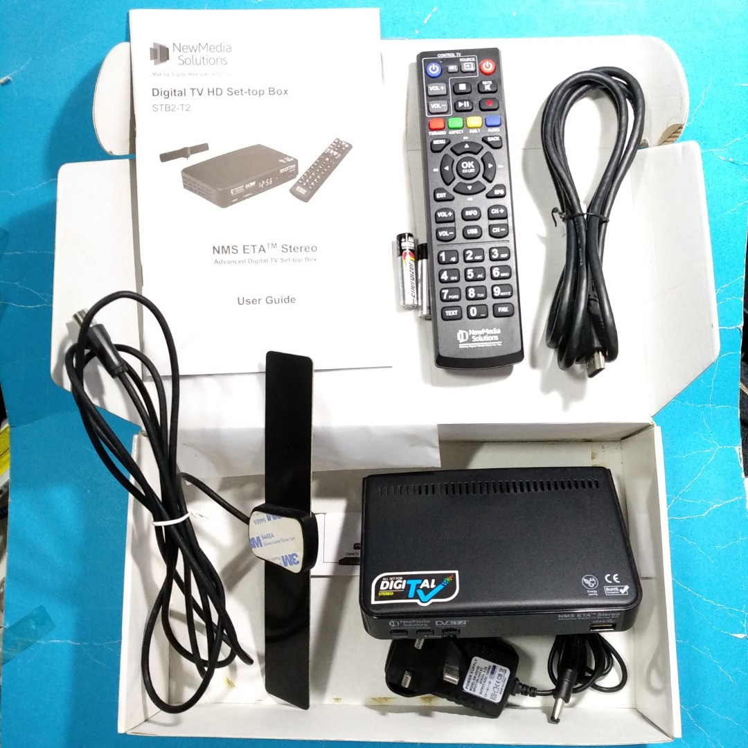 STB2-2T - DV3T2 NMS ETA Digital TV HD Setup Box, Computers & Tech ...