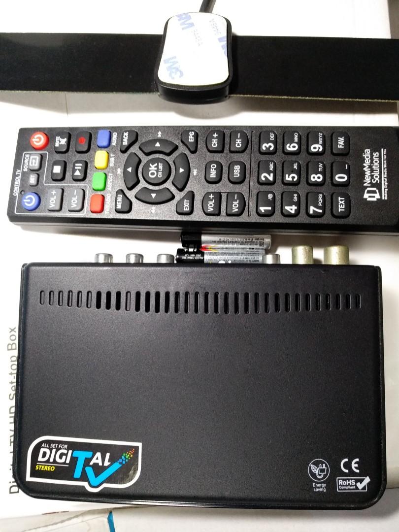 STB2-2T - DV3T2 NMS ETA Digital TV HD Setup Box, Computers & Tech ...