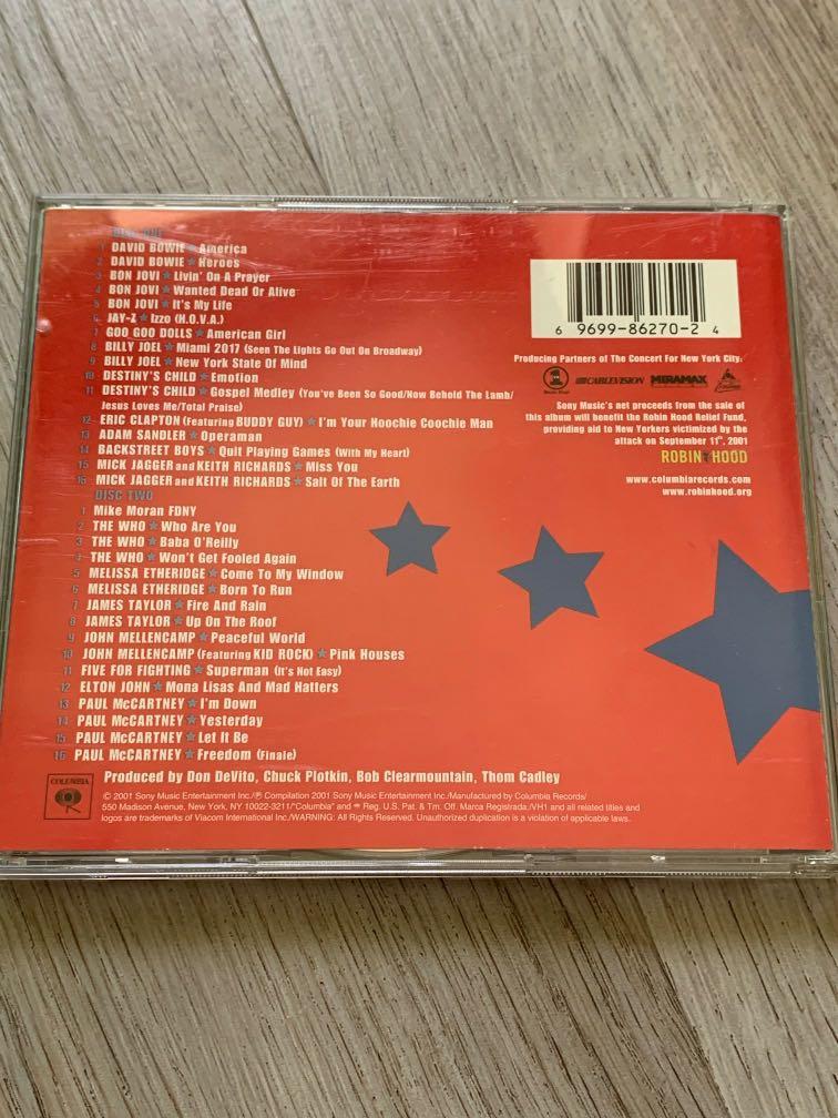 The Concert For New York City (2cd Set) Made In USA., Hobbies & Toys ...