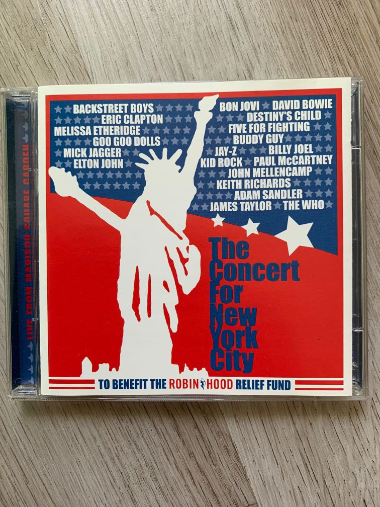 The Concert For New York City (2cd Set) Made In USA., Hobbies & Toys ...