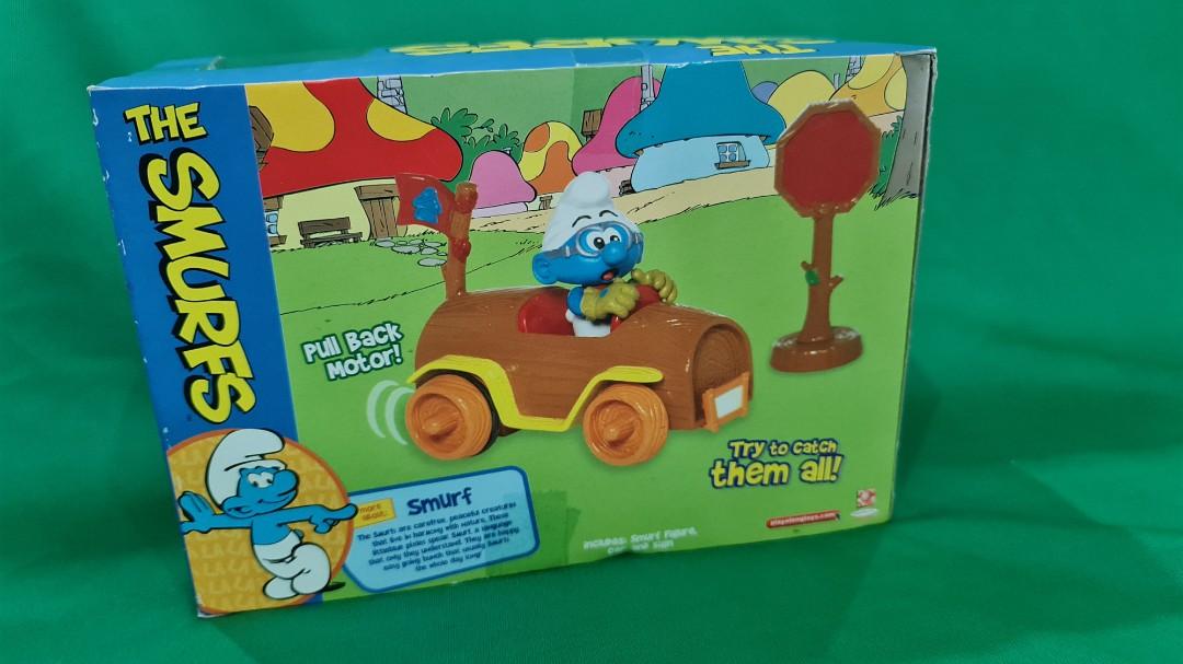 The Smurf Smurf Vehicle, Hobbies & Toys, Toys & Games on Carousell