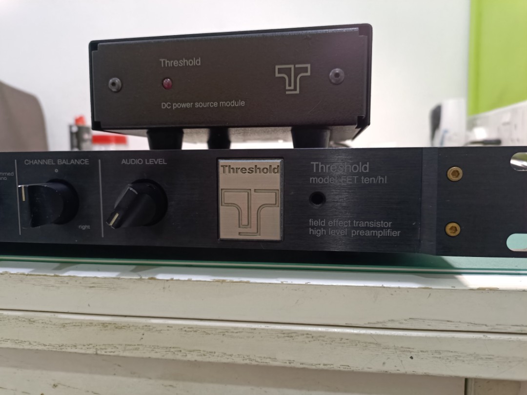 Threshold FET 10 H Ten high level preamplifier preamp, Audio, Soundbars ...