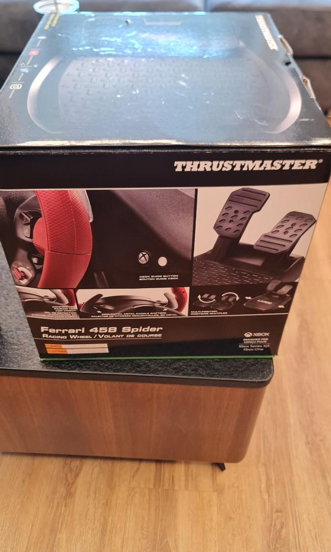 Thrustmaster Ferrari 458 Spider Xbox Wheel S5 Evo Racing Stand, Hobbies ...
