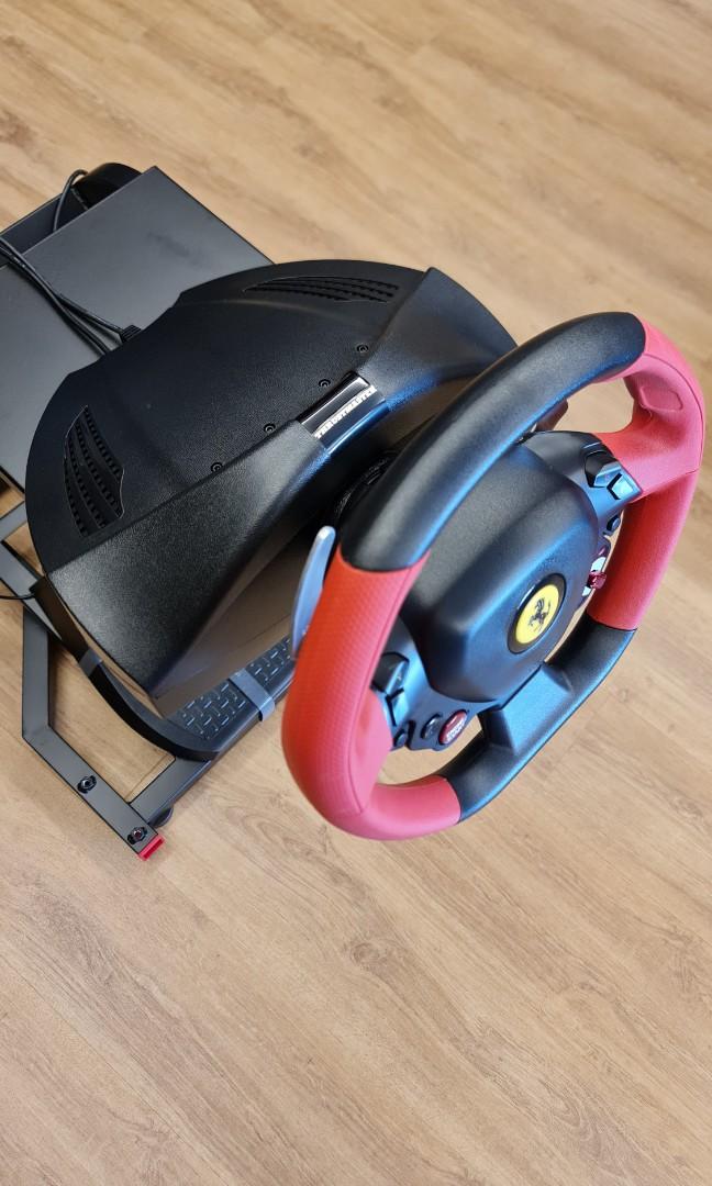 Thrustmaster Ferrari 458 Spider Xbox Wheel S5 Evo Racing Stand, Hobbies ...