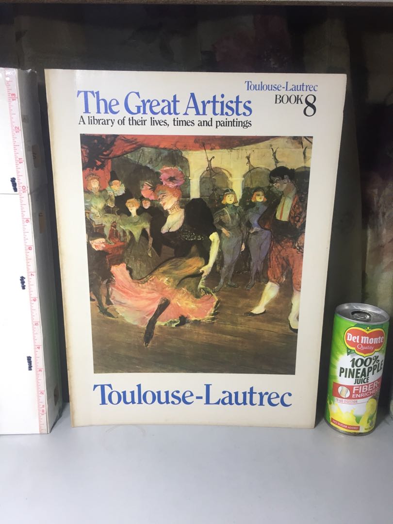 Toulouse-Lautrec - The Great Artists Book 8 - 1978 Soft Cover Art ...