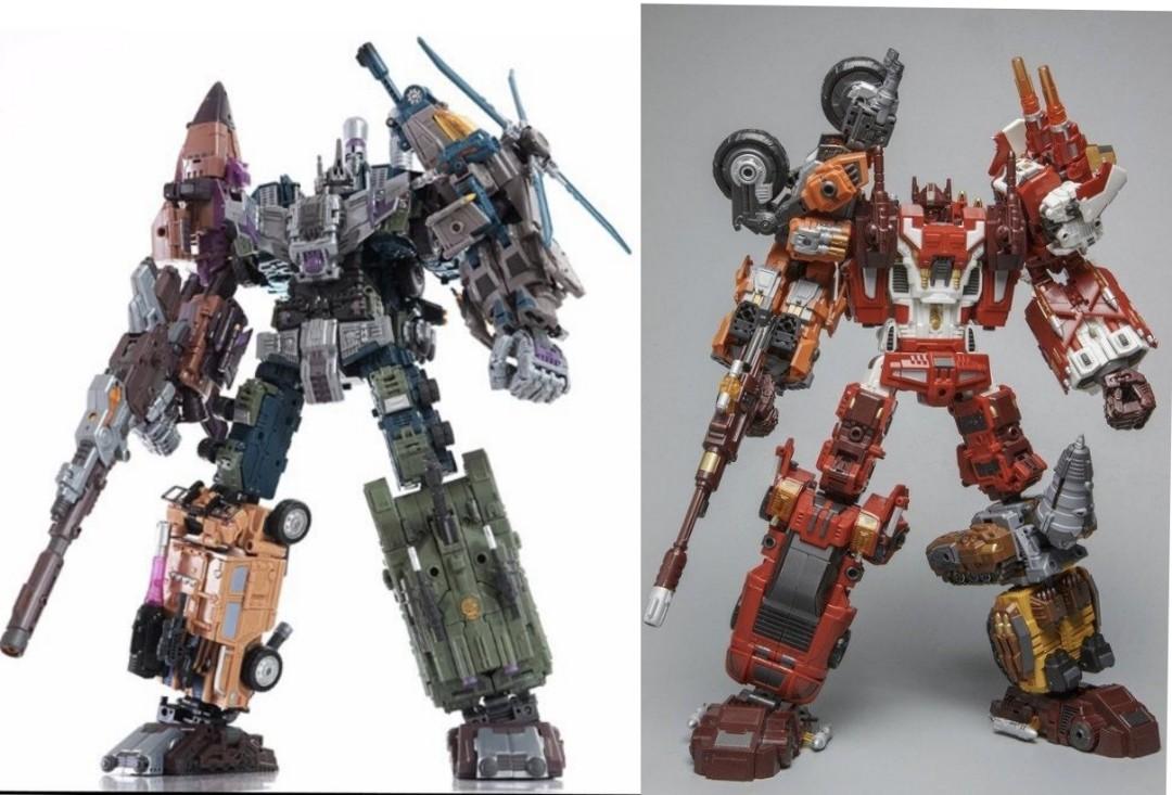 Transformers Warbotron WB-01 & WB-03 Combiners Sets Bruticus ...
