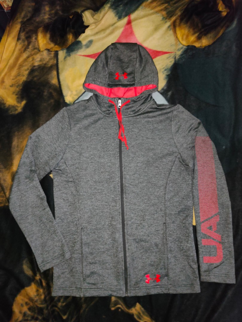 UA jacket, Men's Fashion, Coats, Jackets and Outerwear on Carousell