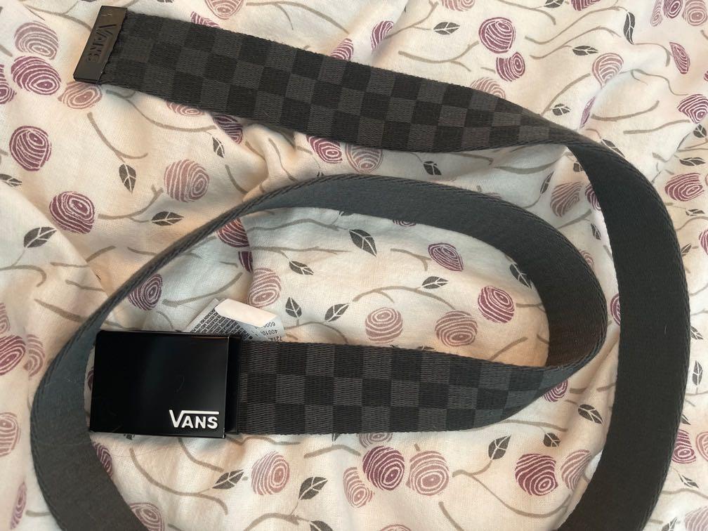 Vans checkered belt, Men's Fashion, Watches & Accessories, Belts on ...