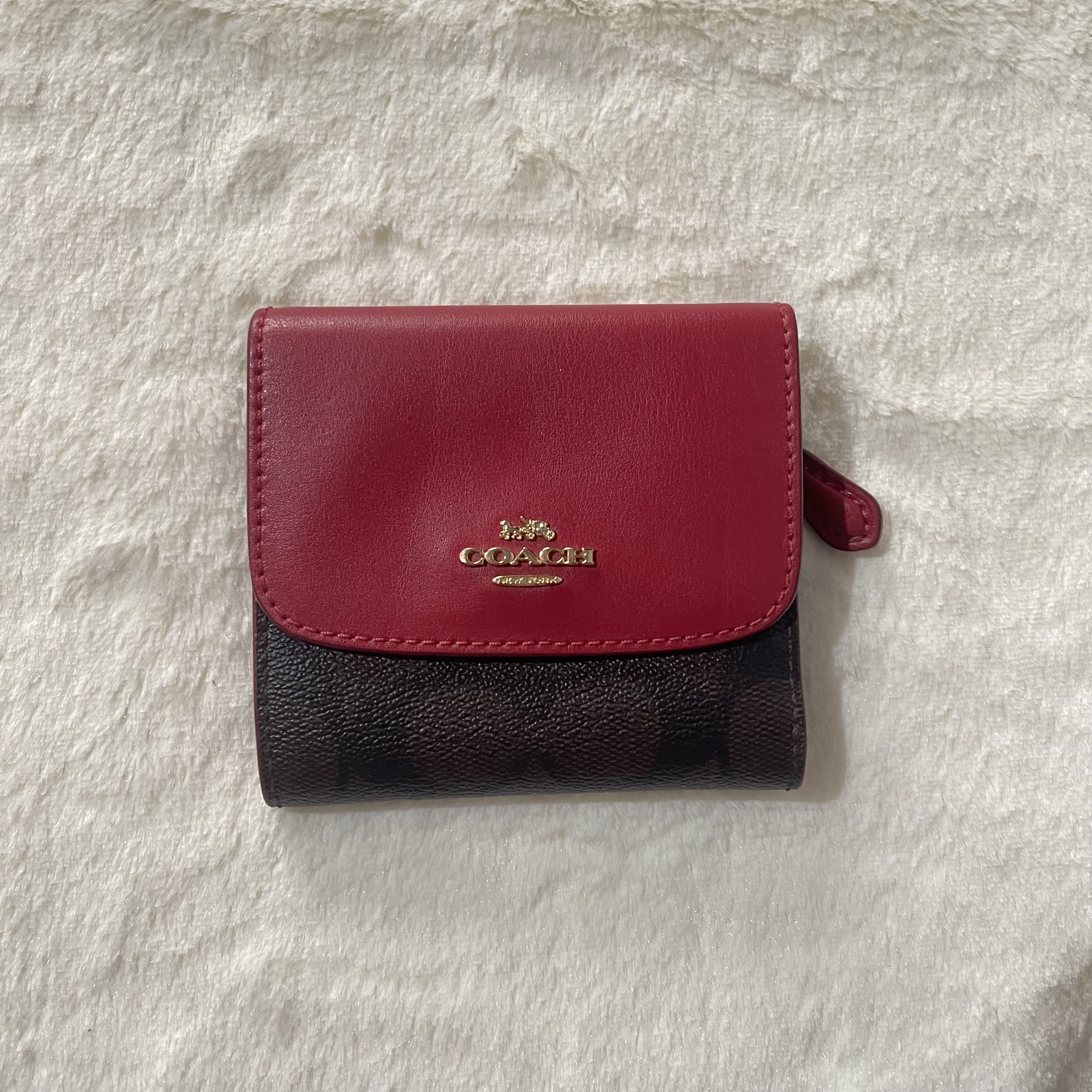 COACH TRIFOLD WALLET - JAPAN, Women's Fashion, Bags & Wallets, Wallets ...