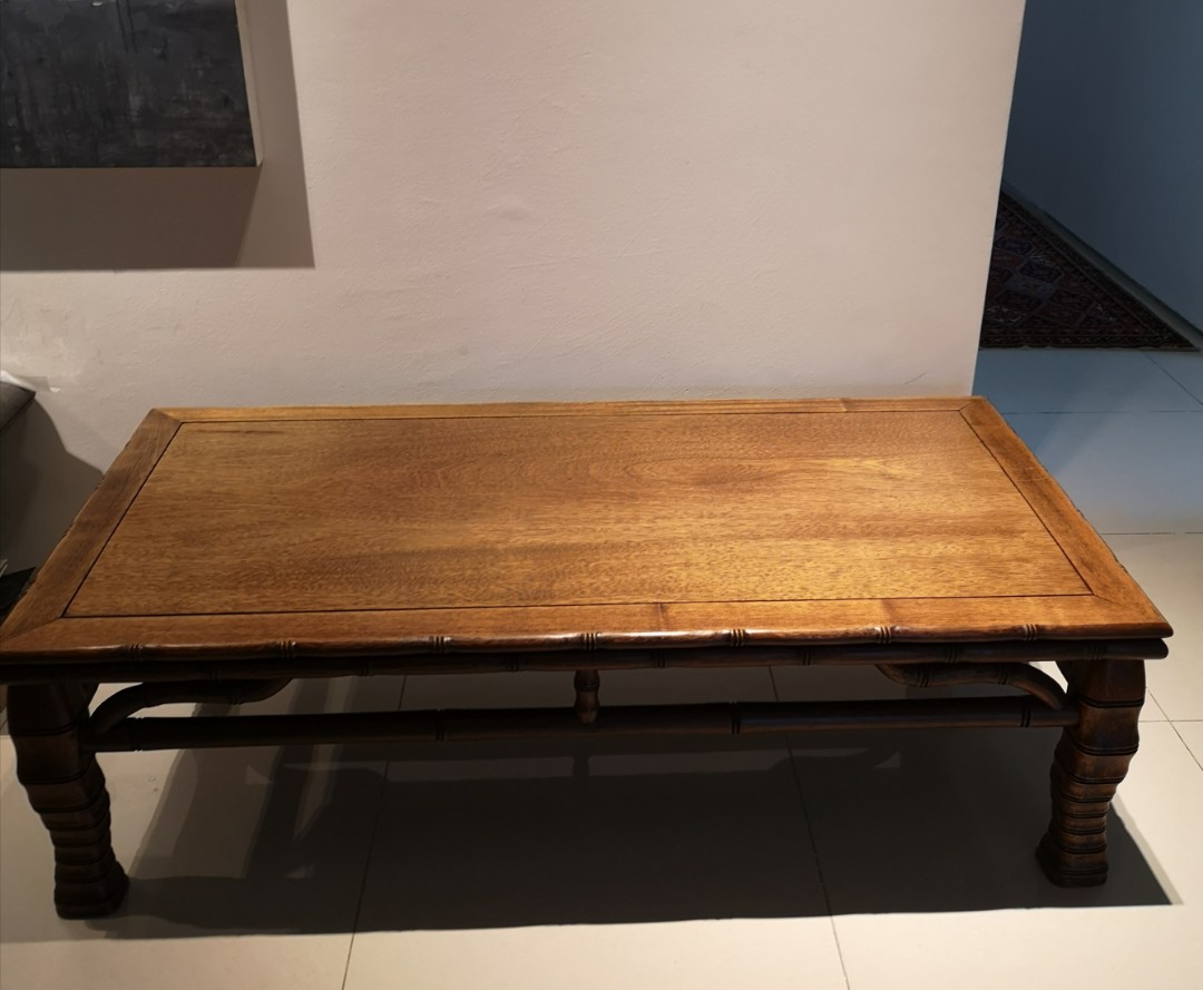 Vintage Merbau wood coffee table, Furniture & Home Living, Furniture on ...