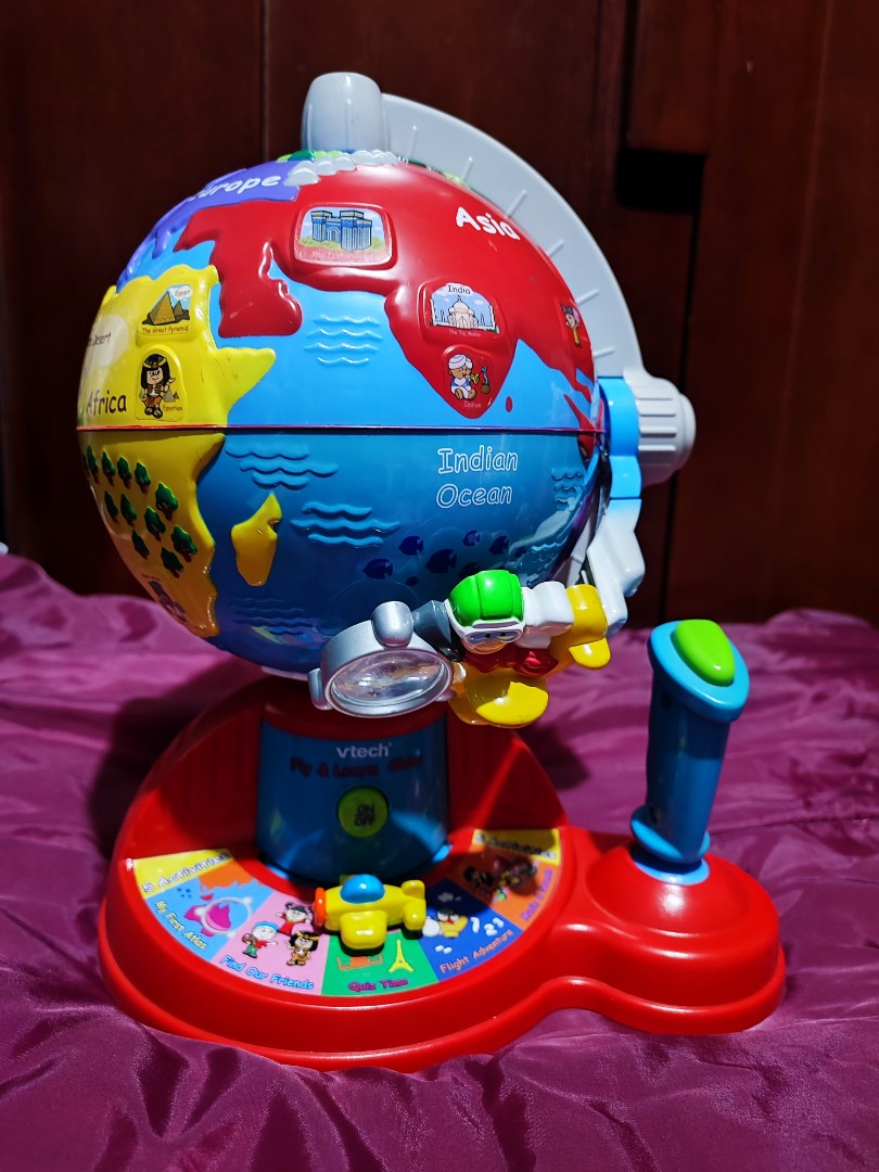 Vtech Fly and learn Globe, Hobbies & Toys, Toys & Games on Carousell