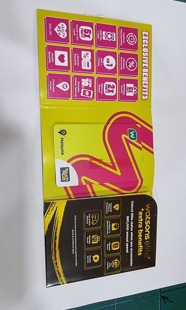 Watson Touch n Go card, Car Accessories, Accessories on Carousell