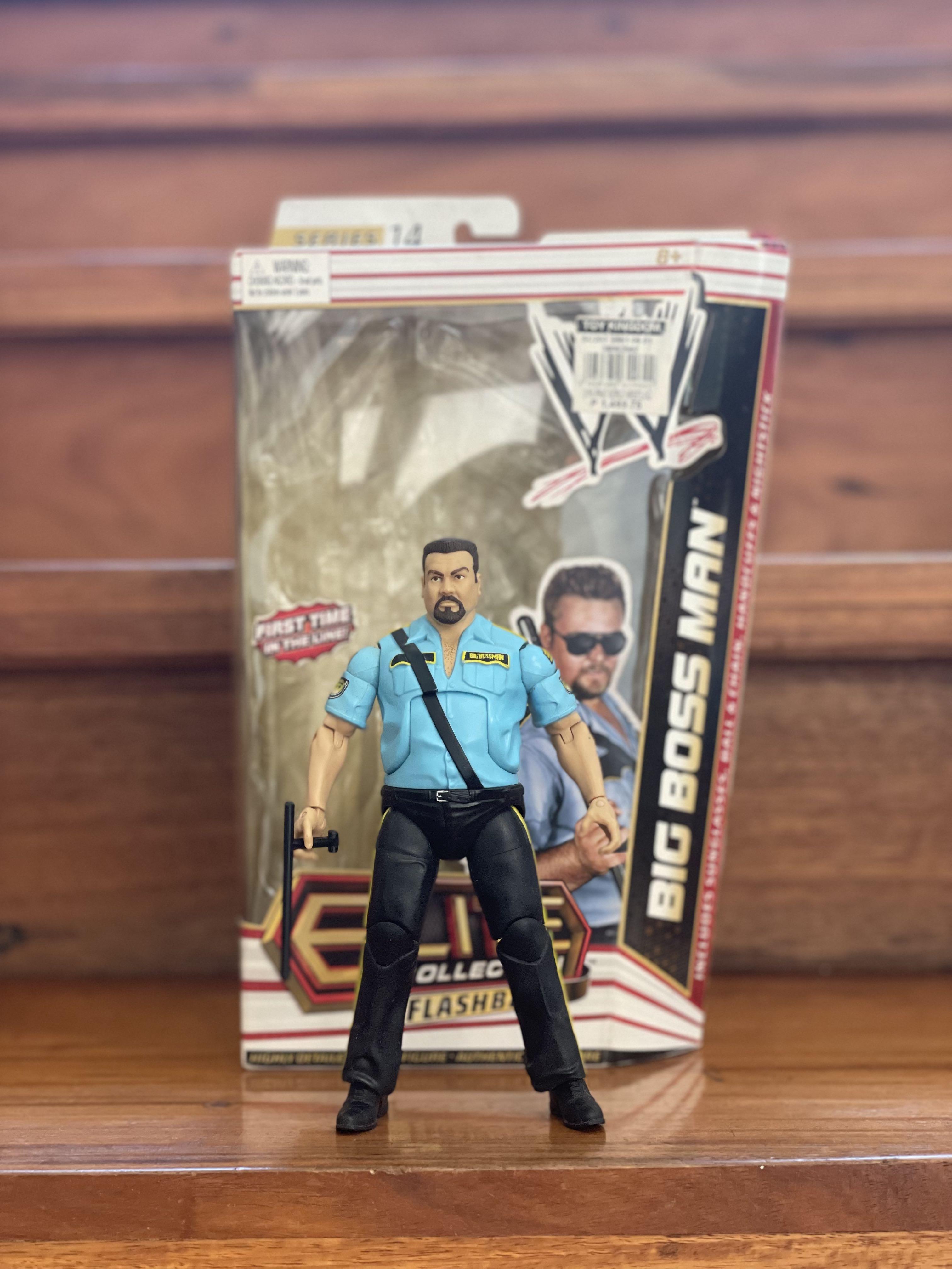 WWE Big Boss Man (Elite 14) / wrestling / wrestler / action figure ...