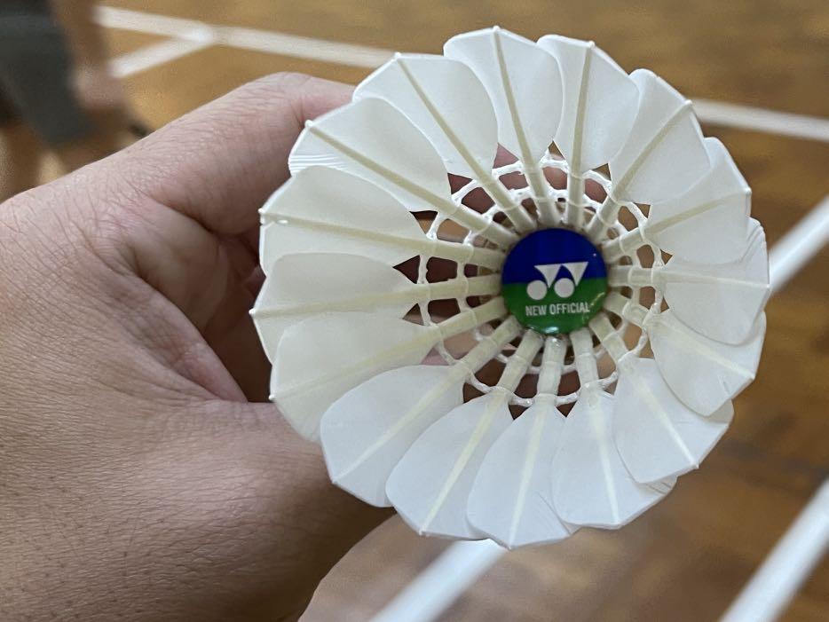Yonex F80 Badminton Feather Shuttlecock, Sports Equipment, Sports ...