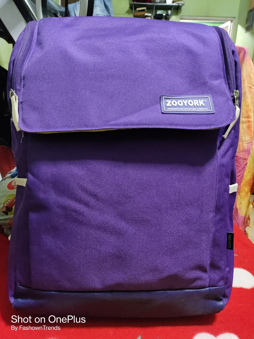 Zooyork Backpack with laptop/netbook compartment, Men's Fashion, Bags ...