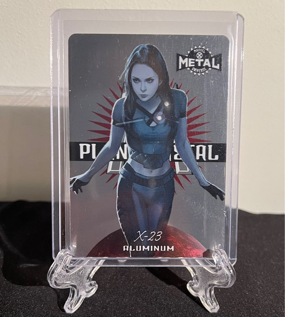 2021 X-men Metal Marvel Trading Card. Upper Deck. X-23 Planet Metal ...