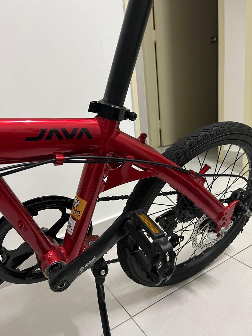 20" Java TT 7 Folding Bike/Basikal Lipat, Sports Equipment, Bicycles ...