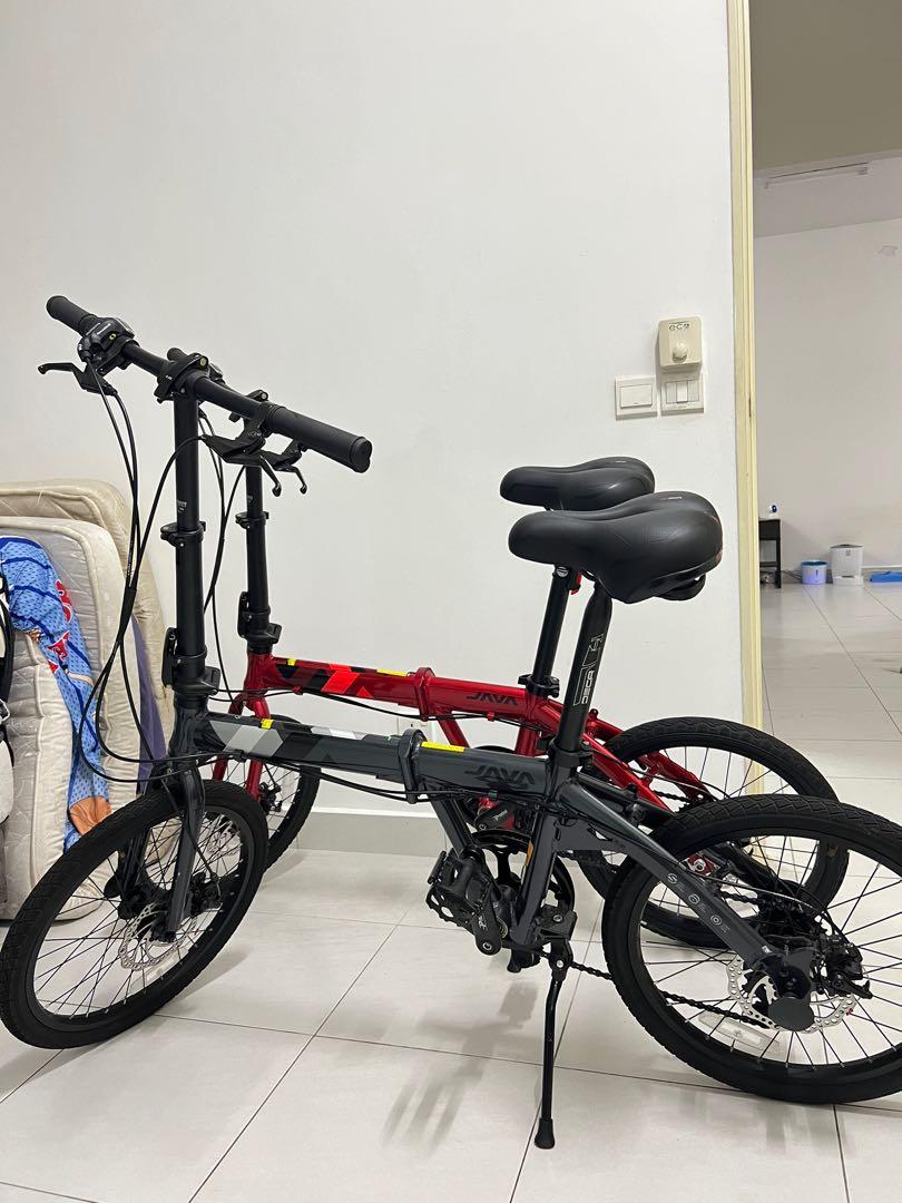 20" Java TT 7 Folding Bike/Basikal Lipat, Sports Equipment, Bicycles ...