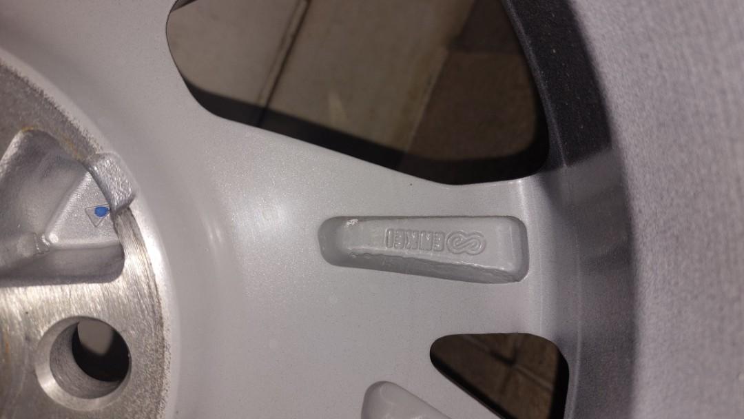 '22 Toyota Innova oem Enkei Japan 16" mags and tires, Car Parts ...