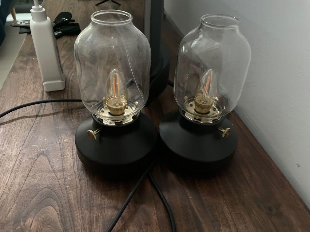 3 ikea lamps, Furniture & Home Living, Lighting & Fans, Lighting on ...