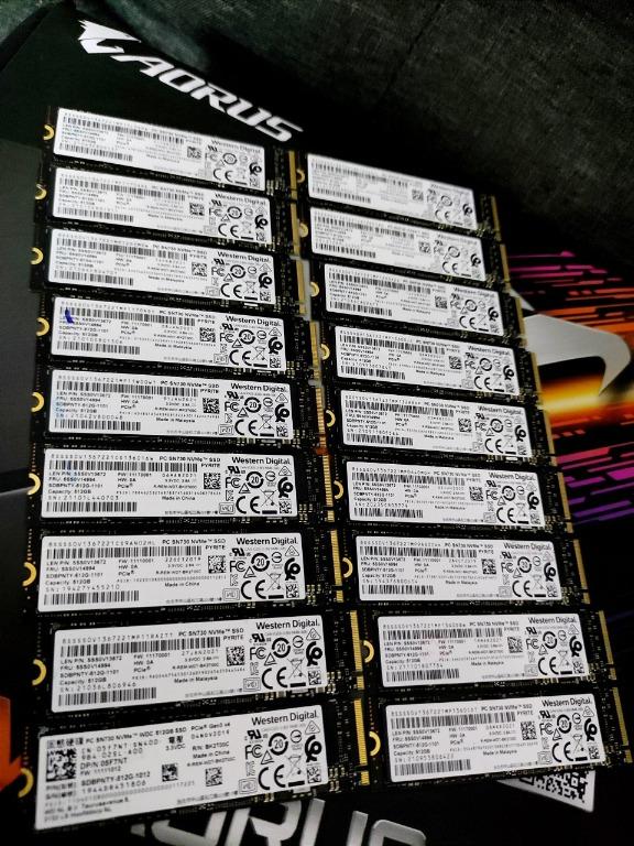 512GB M.2 NVME SSD SN730 WD BLACK 96LAYER 3D NAND TLC (OEM SN750), Computers & Tech, Desktops on ...