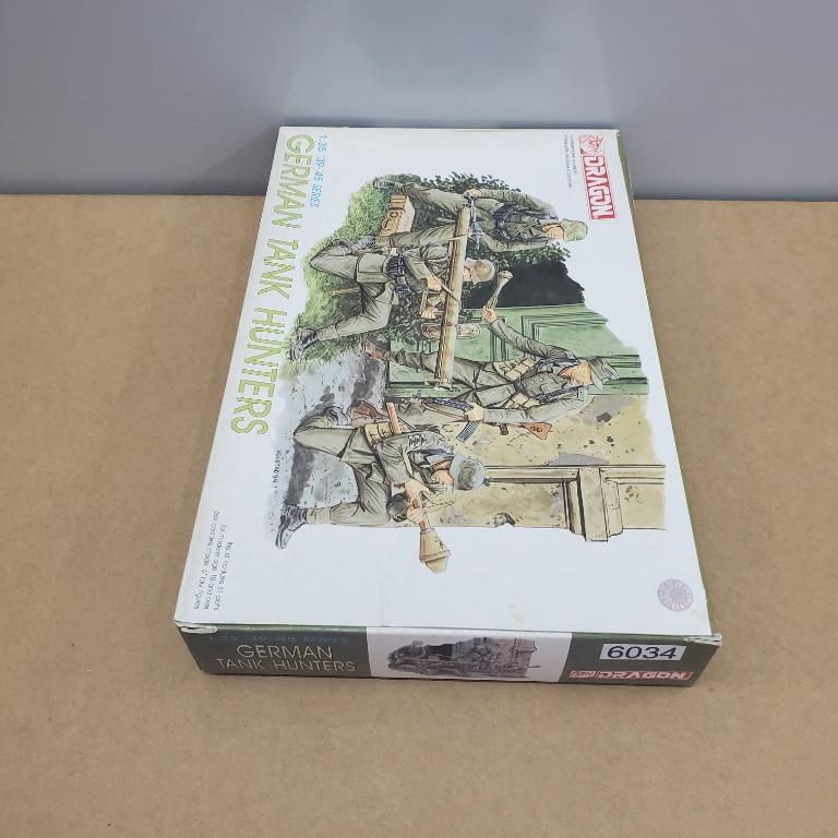 全新絕版 Dragon 威龍 6034 (1994年)-1/35-德國坦克獵人 / German Tank Hunters, 興趣及遊戲 ...
