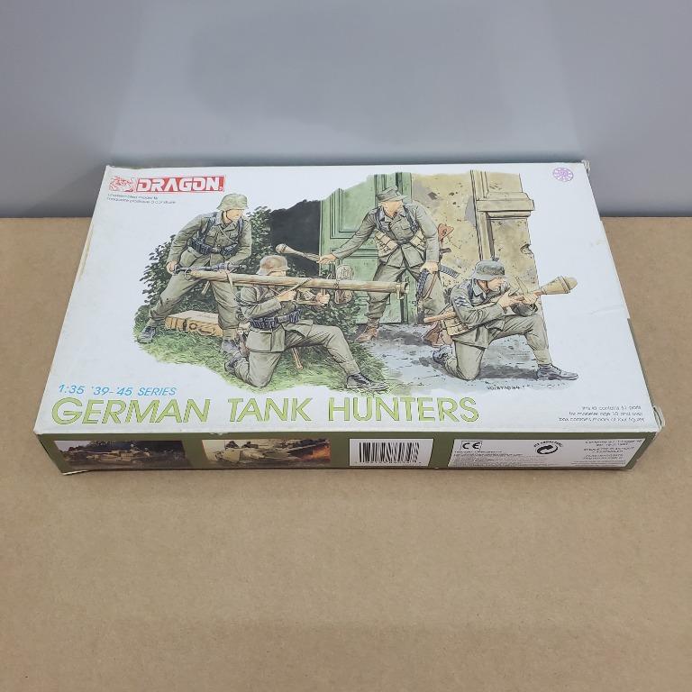 全新絕版 Dragon 威龍 6034 (1994年)-1/35-德國坦克獵人 / German Tank Hunters, 興趣及遊戲 ...