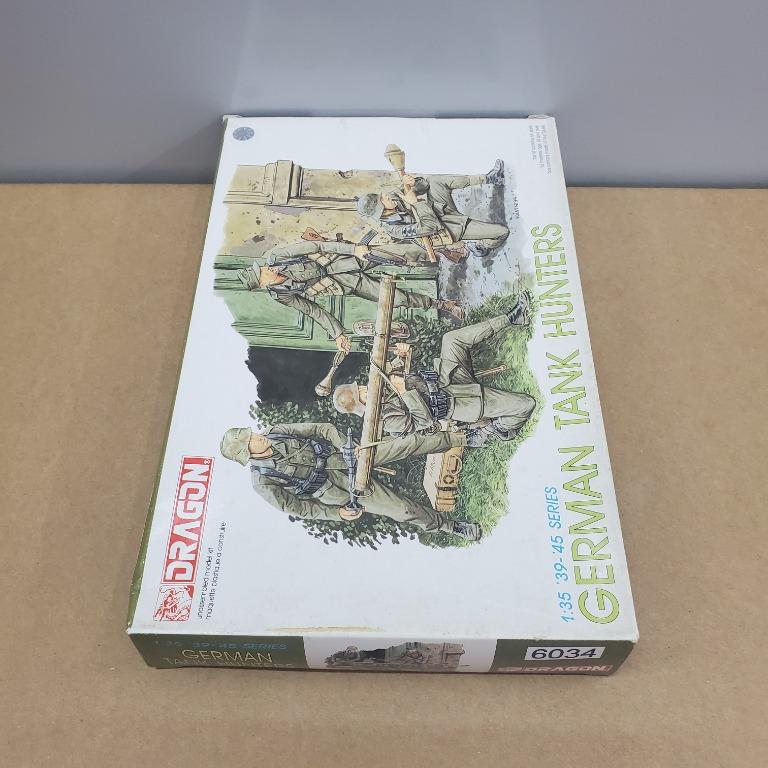全新絕版 Dragon 威龍 6034 (1994年)-1/35-德國坦克獵人 / German Tank Hunters, 興趣及遊戲 ...