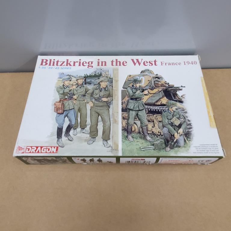 全新絕版 Dragon 威龍 6347 (2007年)-1/35-德國西部閃電戰 / Blitzkrieg in the West ...