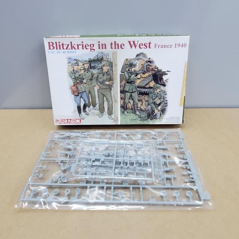 全新絕版 Dragon 威龍 6347 (2007年)-1/35-德國西部閃電戰 / Blitzkrieg in the West ...
