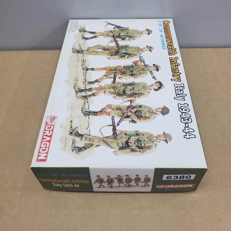 全新絕版 Dragon 威龍 6380 (2008年)-1/35-英聯邦步兵 / Commonwealth Infantry Italy ...