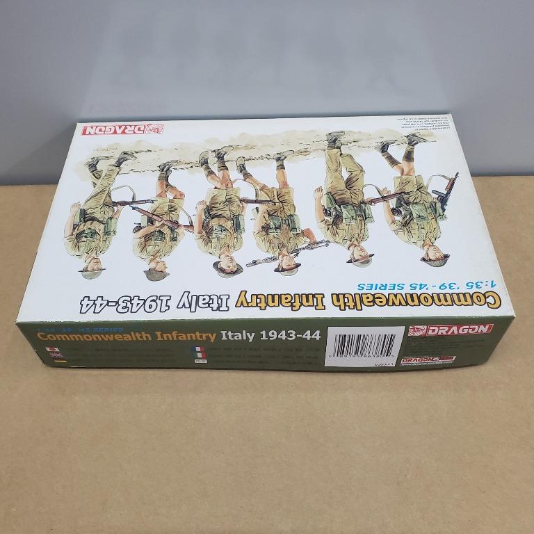全新絕版 Dragon 威龍 6380 (2008年)-1/35-英聯邦步兵 / Commonwealth Infantry Italy ...