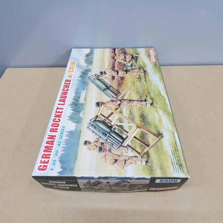 全新絕版 Dragon 威龍 6509 (2009年)-1/35-德國火箭發射器 / German Rocket Launcher w ...