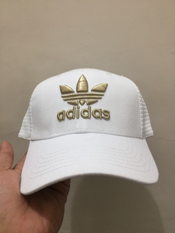 Adidas Trefoil net cap, Men's Fashion, Watches & Accessories, Caps ...