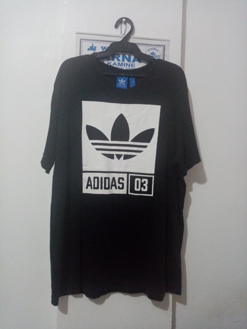 Adidas Originals box Logo, Men's Fashion, Tops & Sets, Tshirts & Polo ...