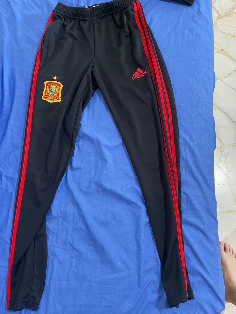 Adidas Spain Football Track Pants, Men's Fashion, Bottoms, Joggers on ...