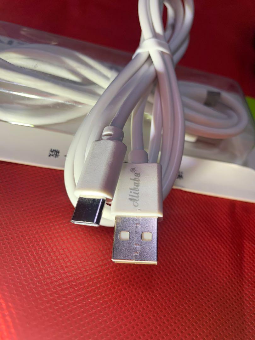 ALIBABA USB to Type C cable 100 pesos only, Mobile Phones & Gadgets ...