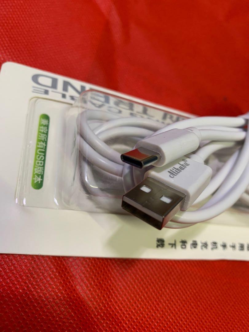 ALIBABA USB to Type C cable 100 pesos only, Mobile Phones & Gadgets ...