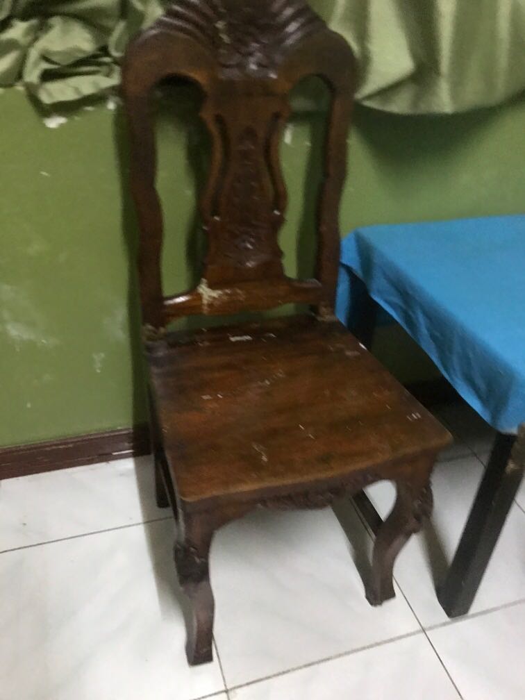 Antique narra, Furniture & Home Living, Furniture, Chairs on Carousell
