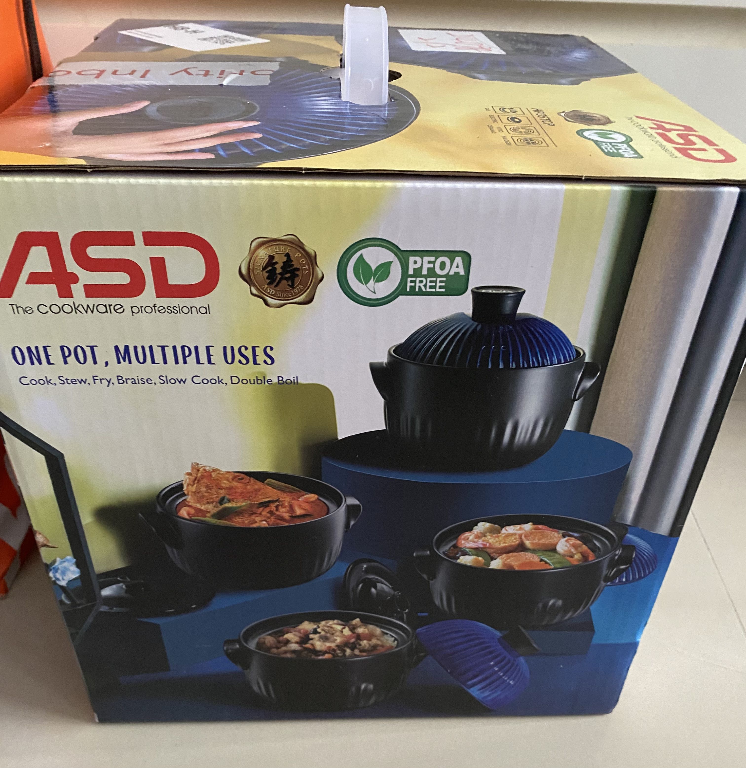 ASD 3.5l claypot casserole, Furniture & Home Living, Kitchenware ...