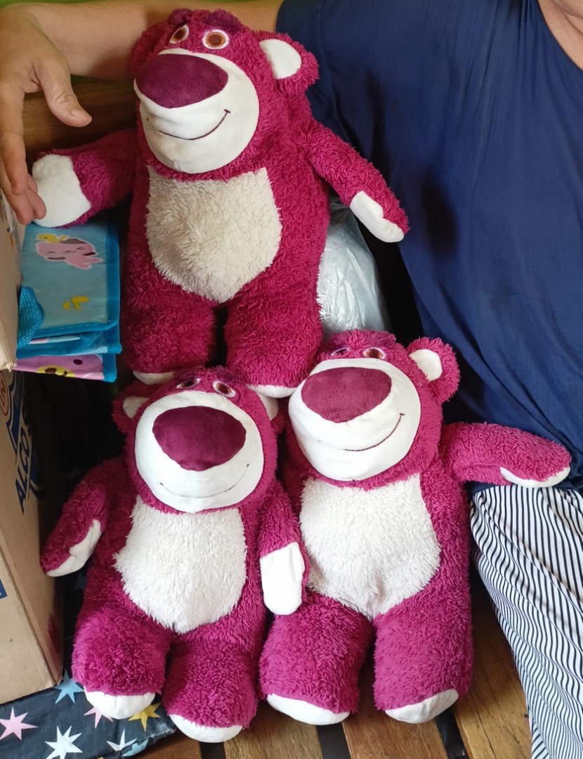 2 Brand new lotso original disney pixar etiketa, Hobbies & Toys, Toys ...