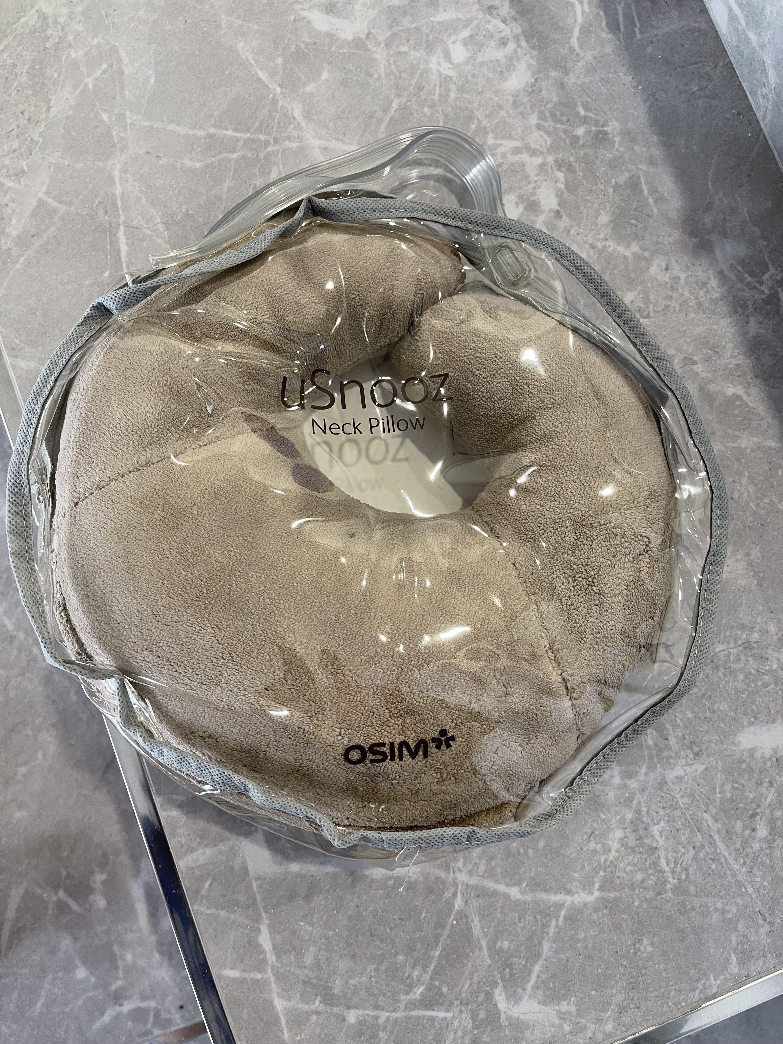Brand new OSIM USNOOZ NECK PILLOW, Health & Nutrition, Massage Devices ...