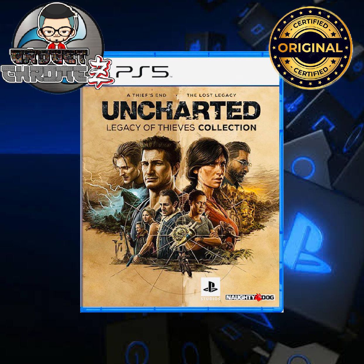Uncharted Legacy Of Thieves Collection | PS5 Game | BRANDNEW, Video ...