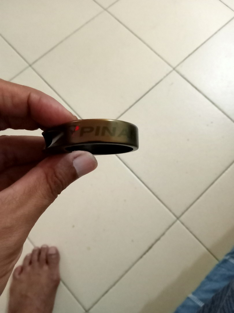 Bronze pinarello seatpost clamp(authentic), Sports Equipment, Bicycles ...